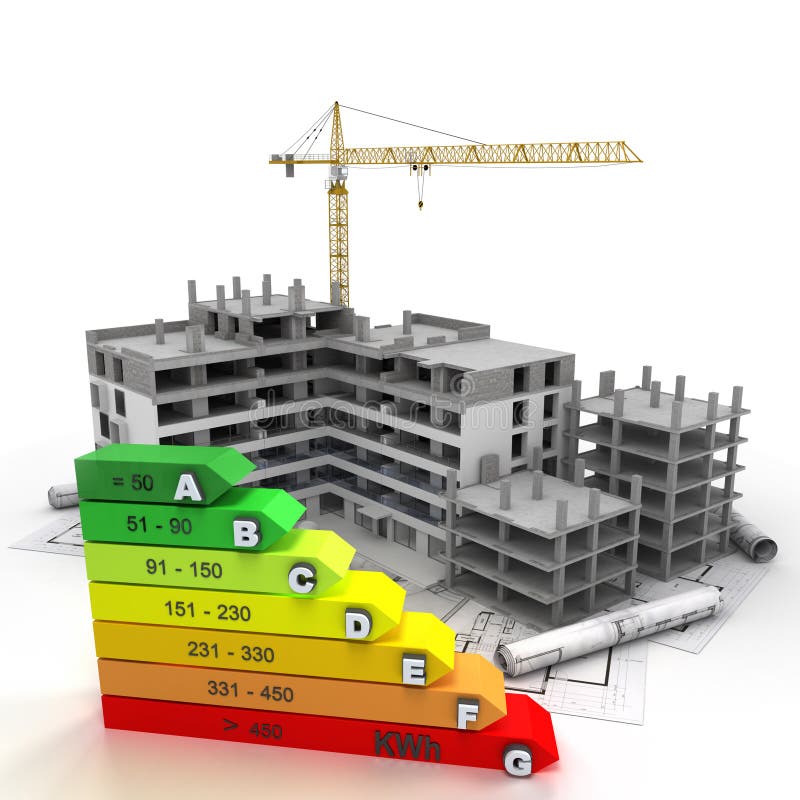 Building construction stock illustration. Illustration of home - 42053879