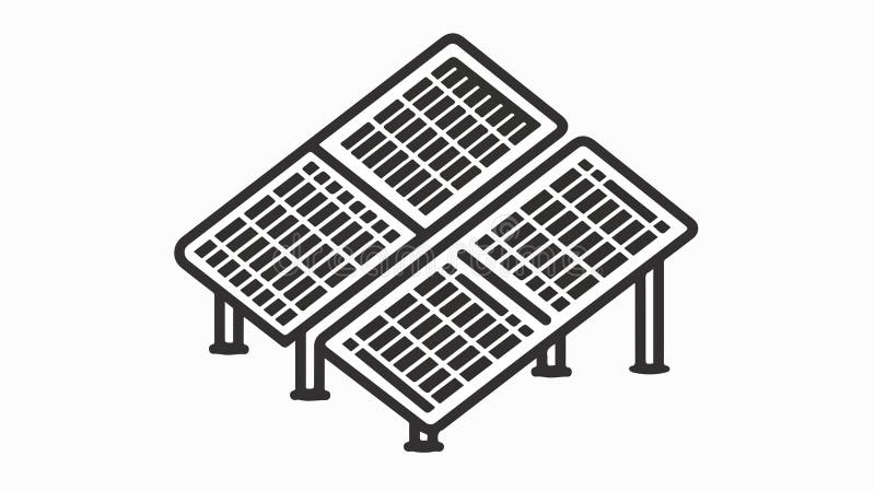 Solar Panel Icon: Renewable Energy Symbol for Eco-Friendly Designs ...