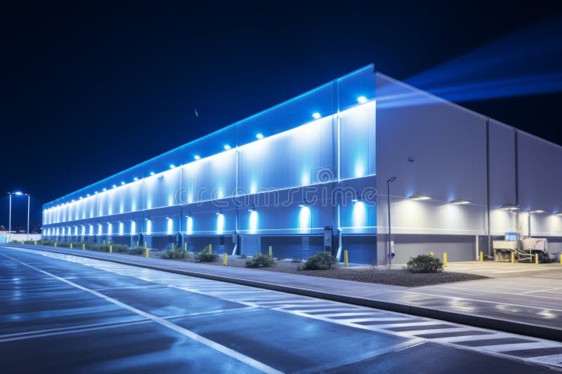 An Energy-efficient Warehouse Illuminated with LED Lighting Stock ... An Energy-efficient Warehouse Illuminated with LED Lighting Stock ...