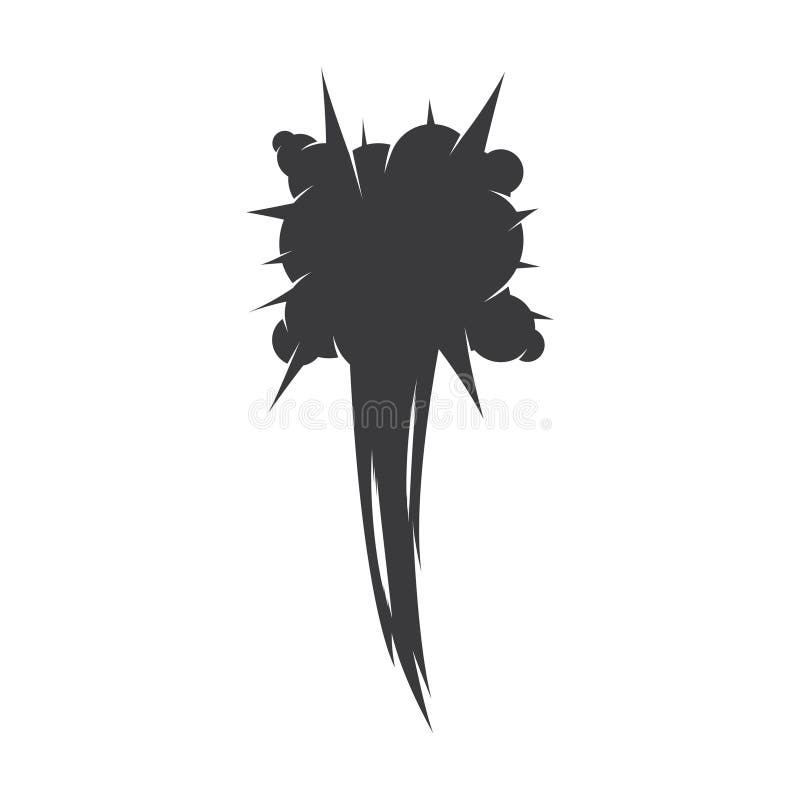 Energy Explosion Effect and Blast Vector Design Stock Illustration ...