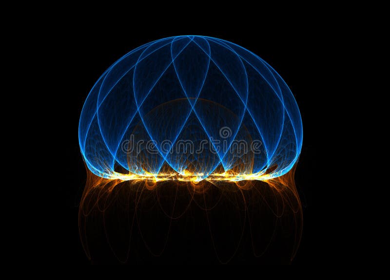 Energy field stock illustration. Illustration of abstract - 6677454