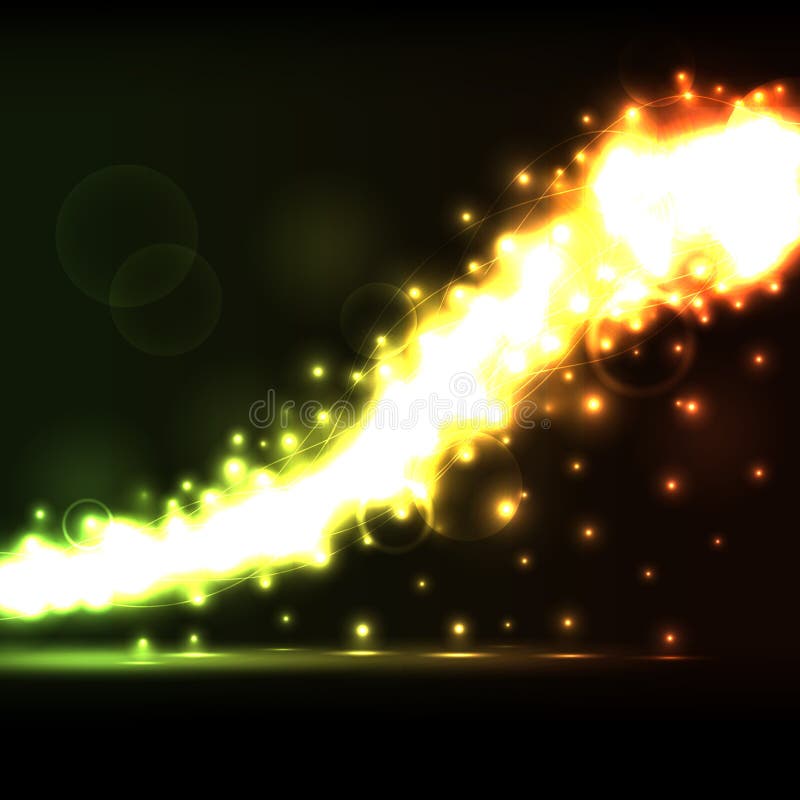 Energy flow stock vector. Illustration of energy, artistic - 20786376