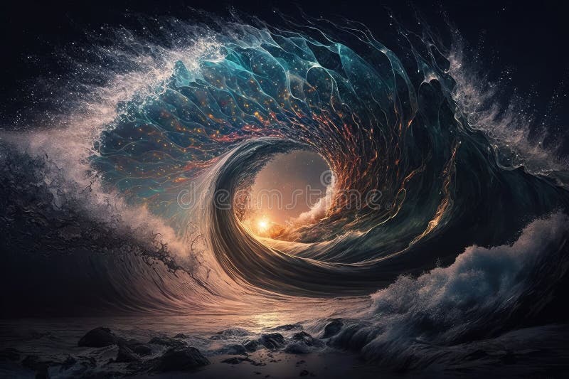 Energy Flows in the Form of Waves and Particles, Creating a Dynamic and ...