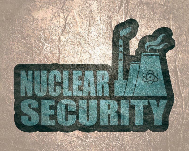 Energy Generation Atom Station Stock Illustration - Illustration of ...