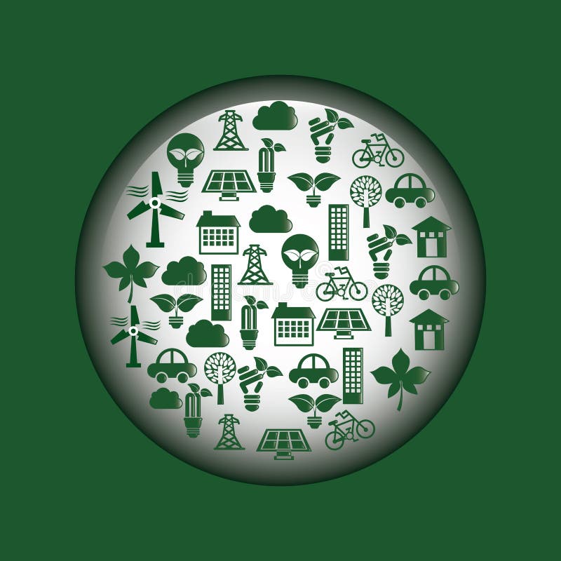 Energy graphic stock vector. Illustration of idea, natural - 44582892