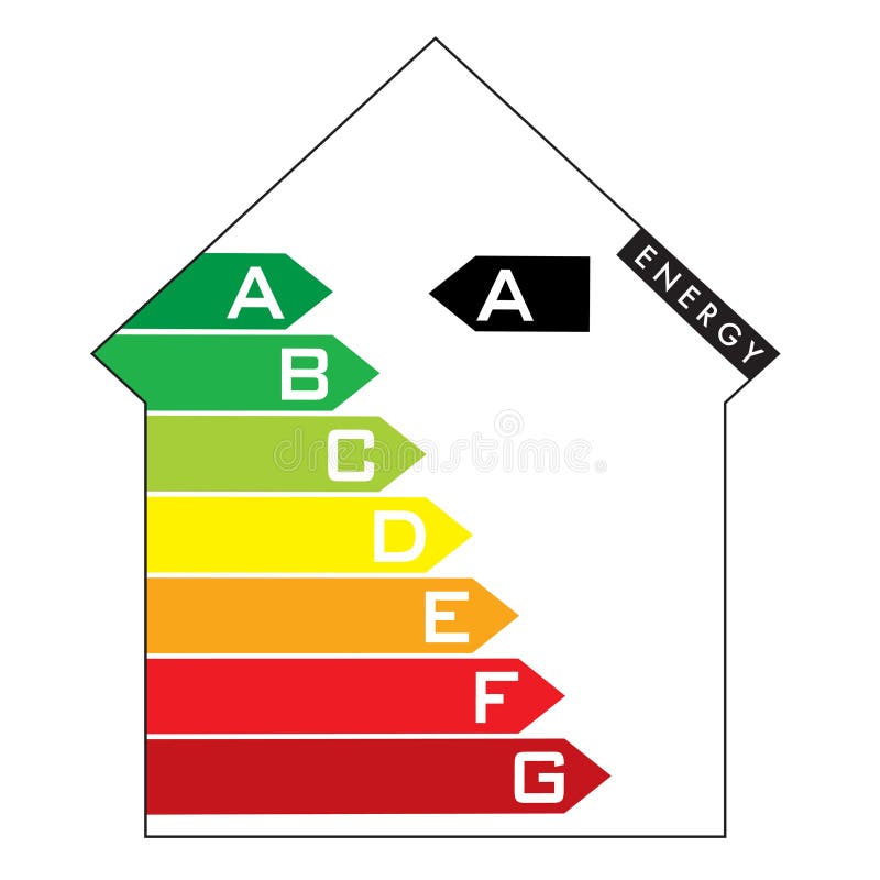 Energy house stock vector. Illustration of ecology, house - 8057642