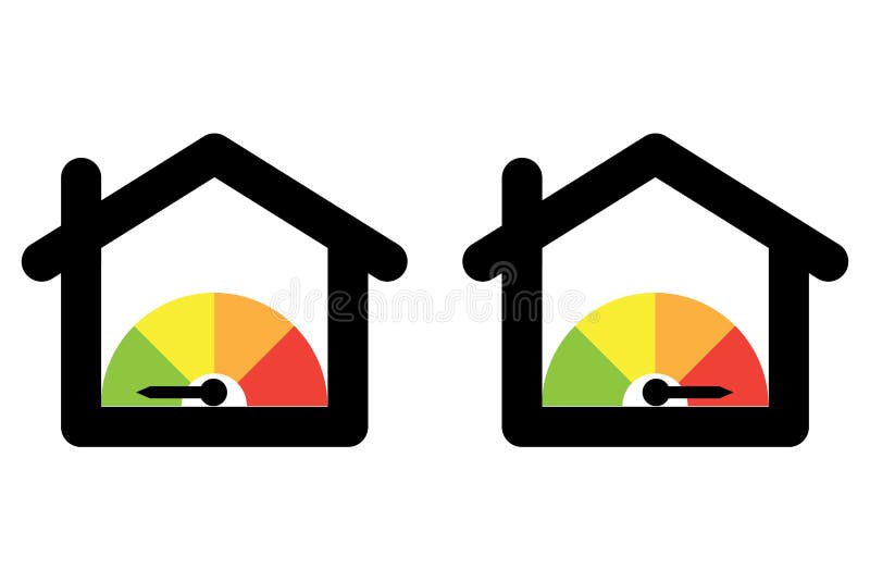 Energy Performance Scale House Stock Illustrations – 407 Energy ...