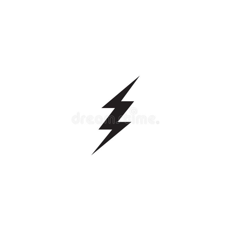 Energy Icon Lightning Icon Vector Stock Vector - Illustration of design ...
