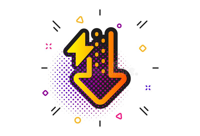 Energy Icon. Thunderbolt Sign. Power Consumption. Vector Stock Vector ...