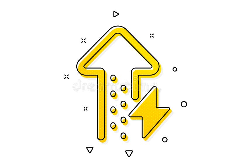 Energy Icon. Thunderbolt Sign. Power Consumption. Vector Stock Vector ...