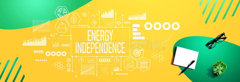 Energy Independence Concept with Notebook and Pen Stock Image - Image ... Energy Independence Concept with Notebook and Pen Stock Image - Image ...