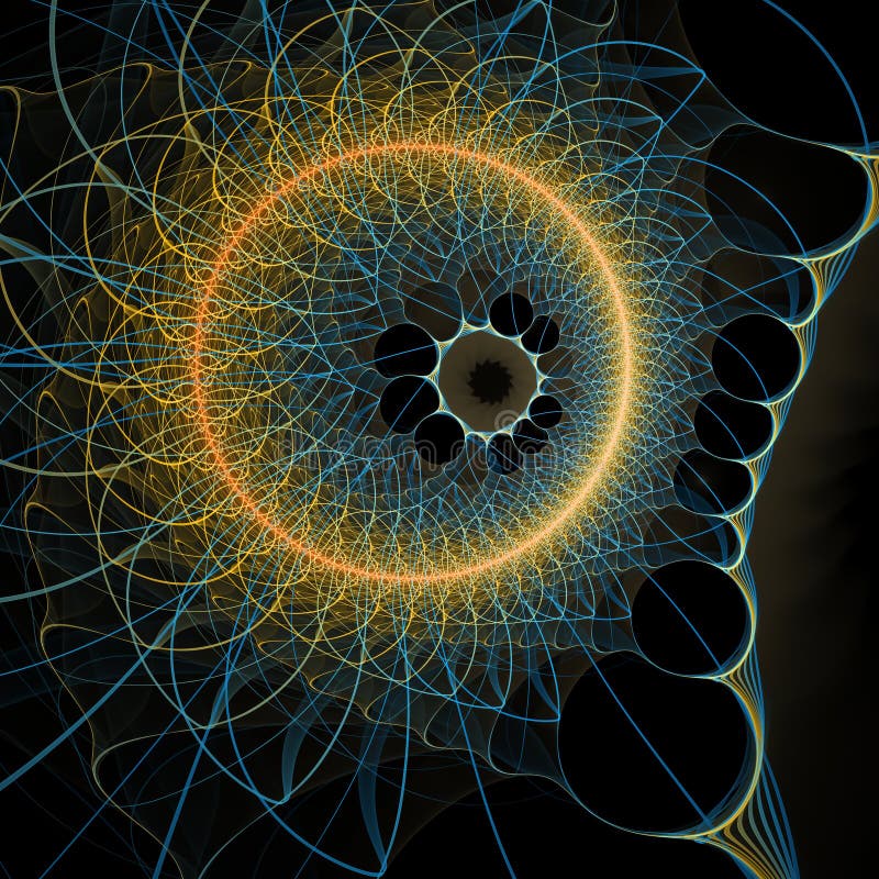 Energy of Iteration stock illustration. Illustration of math - 371392476