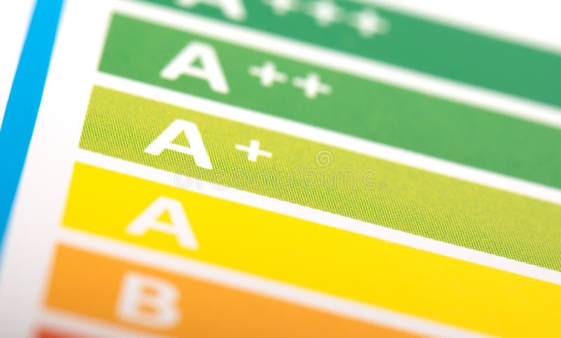Energy label sticker stock photo. Image of white, concept - 165895092