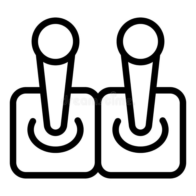 Lever Icon Vector Isolated on White Background, Lever Sign , Sign and ...