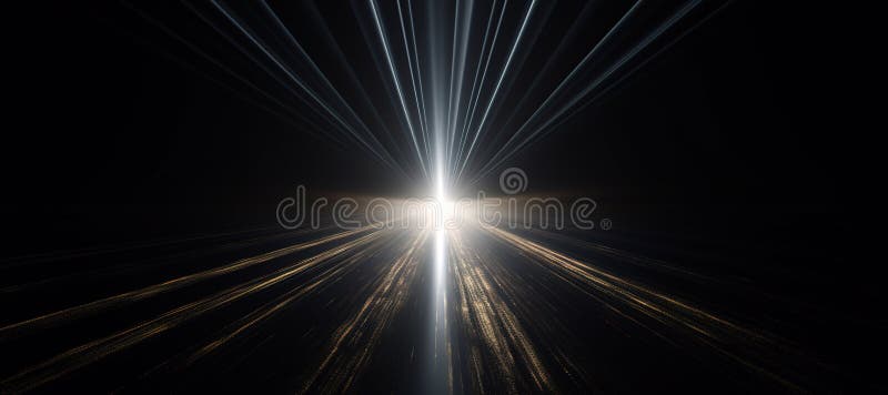 Energy Light Beam Explosion Background, Bright Stock Illustration ...