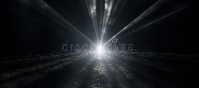 Energy Light Beam Explosion Background, Bright Stock Illustration ...