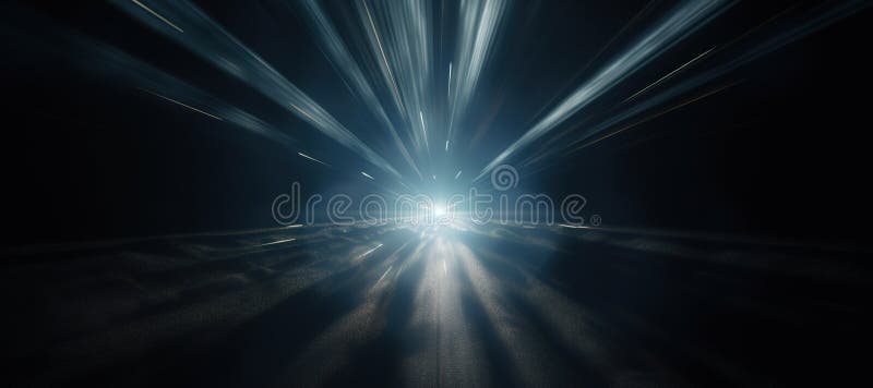Energy Light Beam Explosion Background, Bright Stock Illustration ...
