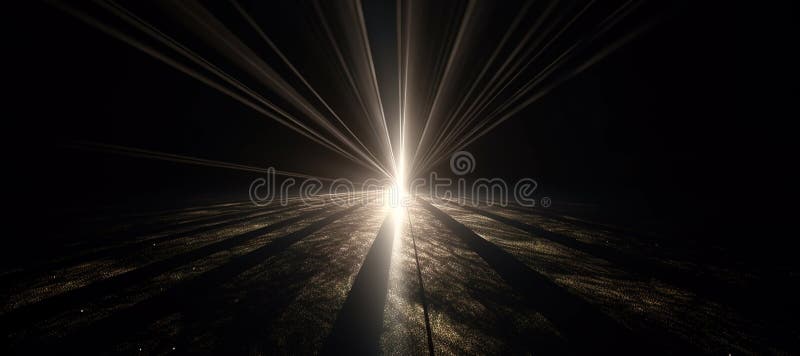 Energy Light Beam Explosion Background, Bright Stock Illustration ...