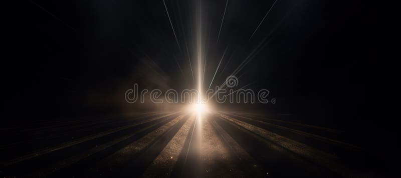 Energy Light Beam Explosion Background, Bright Stock Illustration ...