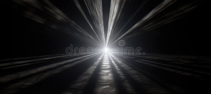 Energy Light Beam Explosion Background, Bright Stock Illustration ...