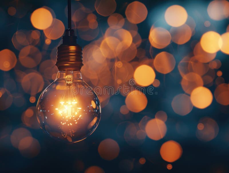 Energy Light Bulb, Bright Future Stock Image - Image of innovation ...