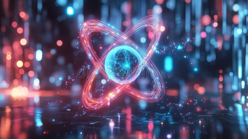 Loading Atom Illustration Nucleus Electron Stock Illustrations – 8 ...