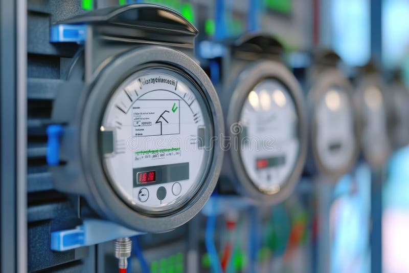 Digital Energy Meters Display Consumption Data in a Modern Utility ...