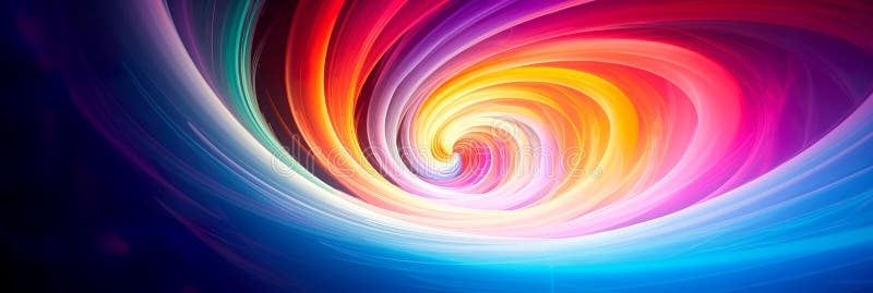 Energy and Motion through Spirals and Evolving Geometric Forms. Stock ...