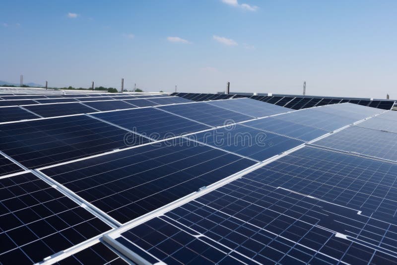 Energy Panel Generator Electricity Solar Blue Technology Renewable ...