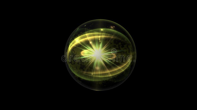 Energy Particle Sphere Animation in 4k Stock Footage - Video of ...