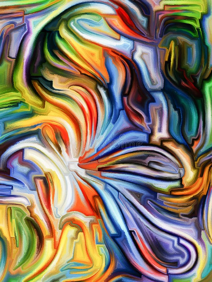 Energy of Pattern stock illustration. Illustration of color - 126906071