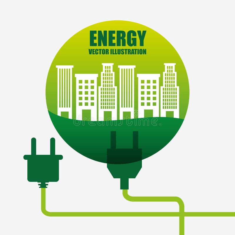 Energy power design stock illustration. Illustration of plug - 63811699