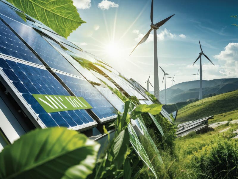 Energy and Power Line Concept. Stock Illustration - Illustration of ...