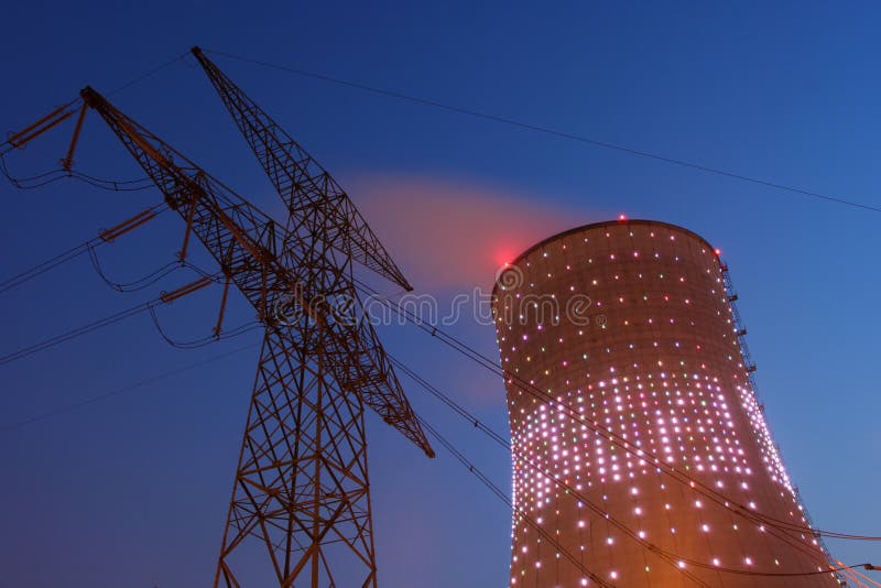 Energy production stock photo. Image of structure, plant - 2338100