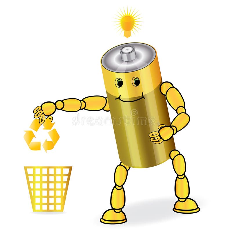 Energy Recycling Battery Figure Stock Illustrations – 2 Energy ...