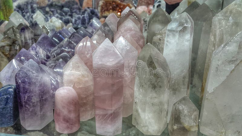 Crystal Healer and Energy Vortex Stock Photo - Image of divination ...