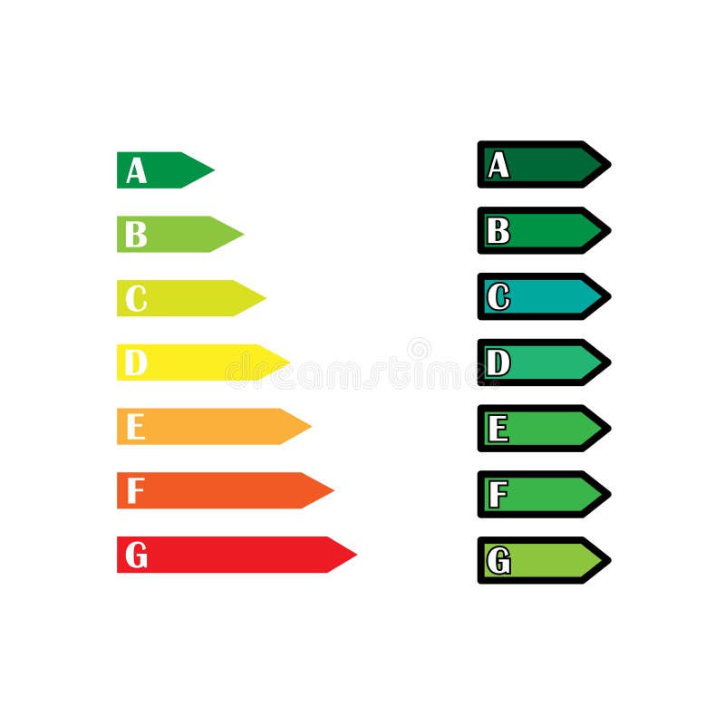 Energy Saving Arrows. Ecology Concept. Vector Illustration. Stock Image ...
