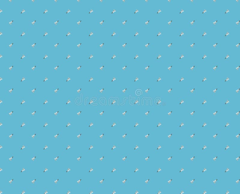 Energy Saving Concept. Seamless Pattern of Led Lamps on a Blue Stock ...