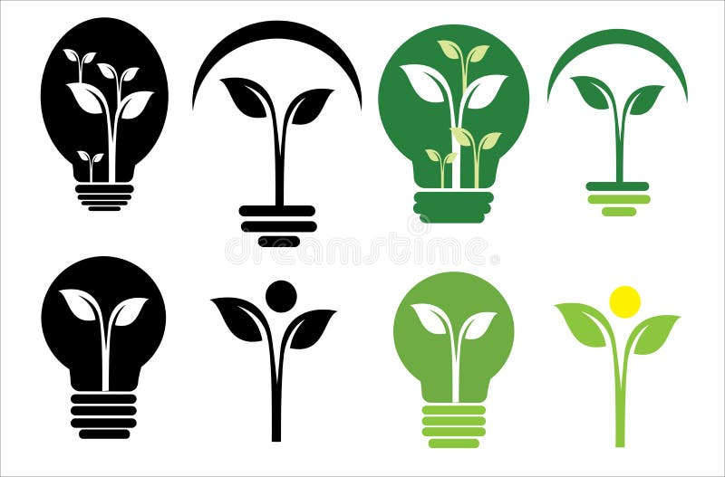Energy Saving Icon Design Vector Stock Vector - Illustration of ...
