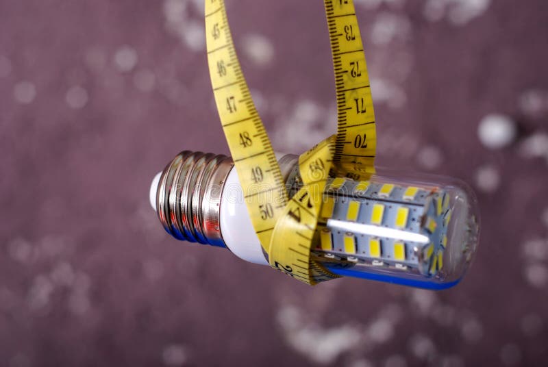 Energy Saving LED Light Bulb Stock Photo - Image of bulb, alloy: 52191254