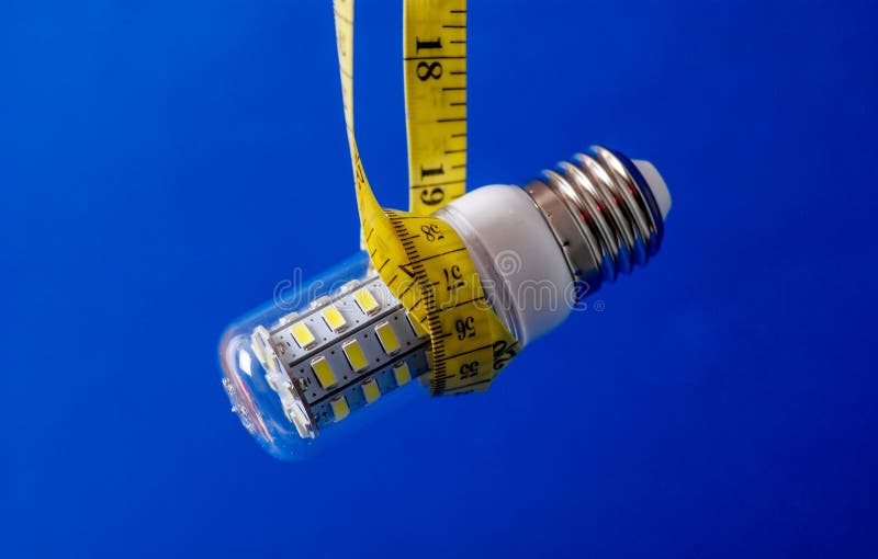Energy Saving LED Light Bulb Stock Image - Image of metal, diode: 52191267
