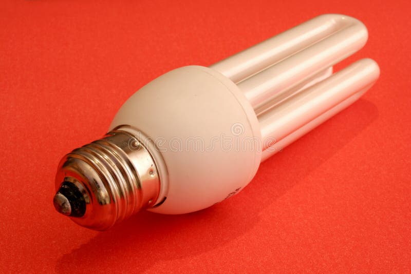 Energy saving light bulb stock image. Image of white, lighting - 1446445