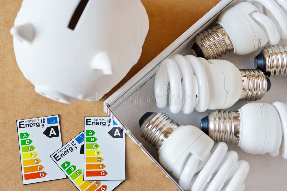 Energy saving light bulbs editorial photo. Image of bulbs - 62867971