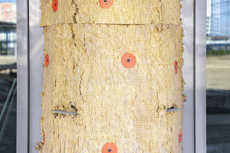 Energy-saving Technology: Thermal Insulation of Pillars with Mineral ...