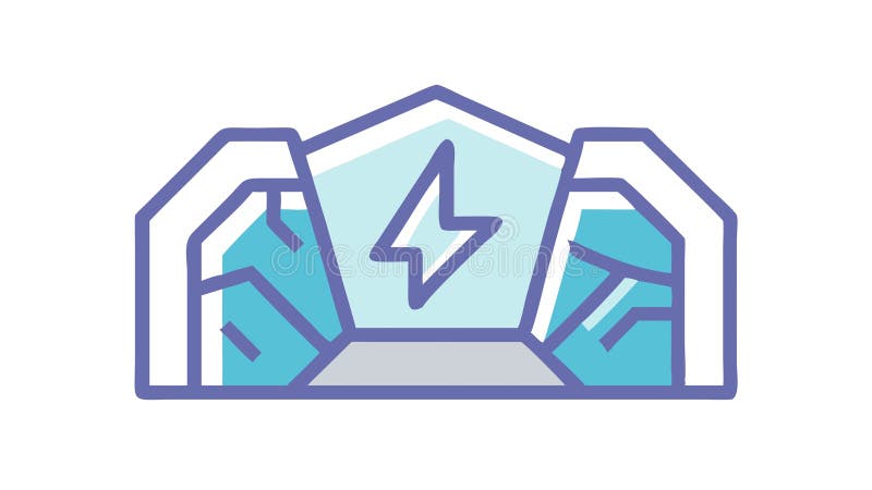 Energy Shield Power Protection Symbol Vector, Vector Design Generative ...