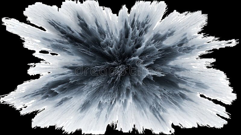 Energy Shockwave Expanding on Transparent Background Stock Illustration ...