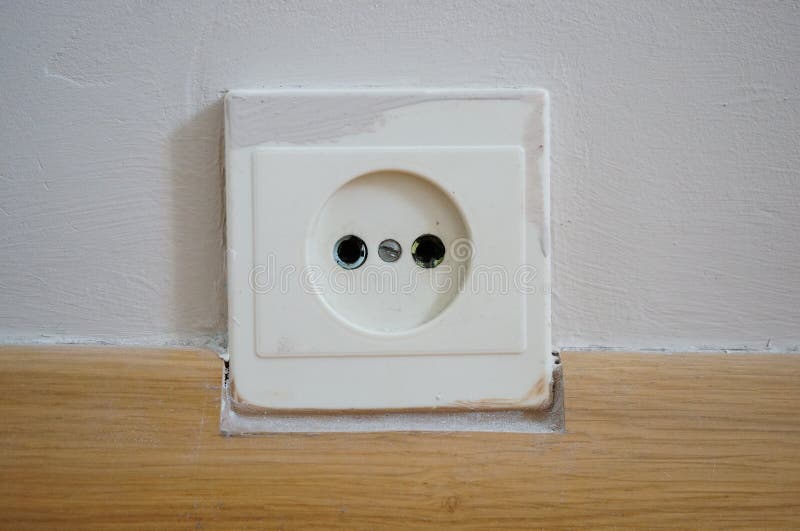 Energy socket stock photo. Image of energy, plastic, wall - 51788148