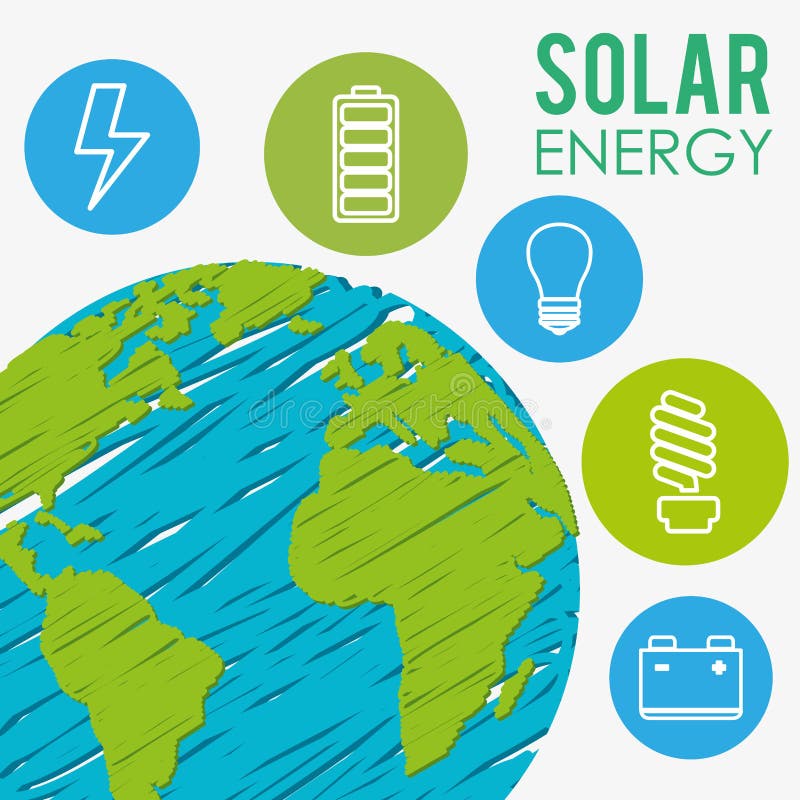 Energy sources stock vector. Illustration of power, icon - 60405415