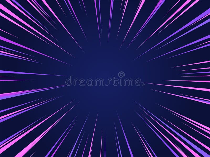 Energy or Speed Concept. Laser Rays. Night Sky. Stock Vector ...