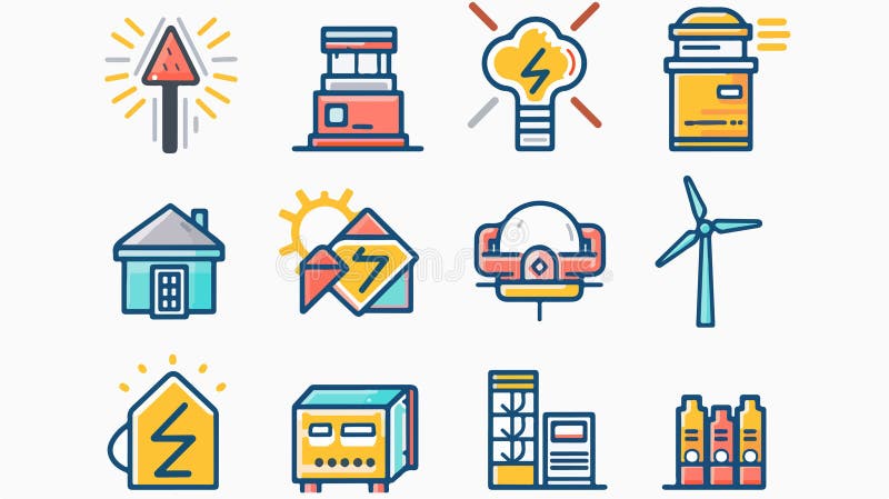 Energy Storage Icon: Powering the Future with Sustainable Energy ...